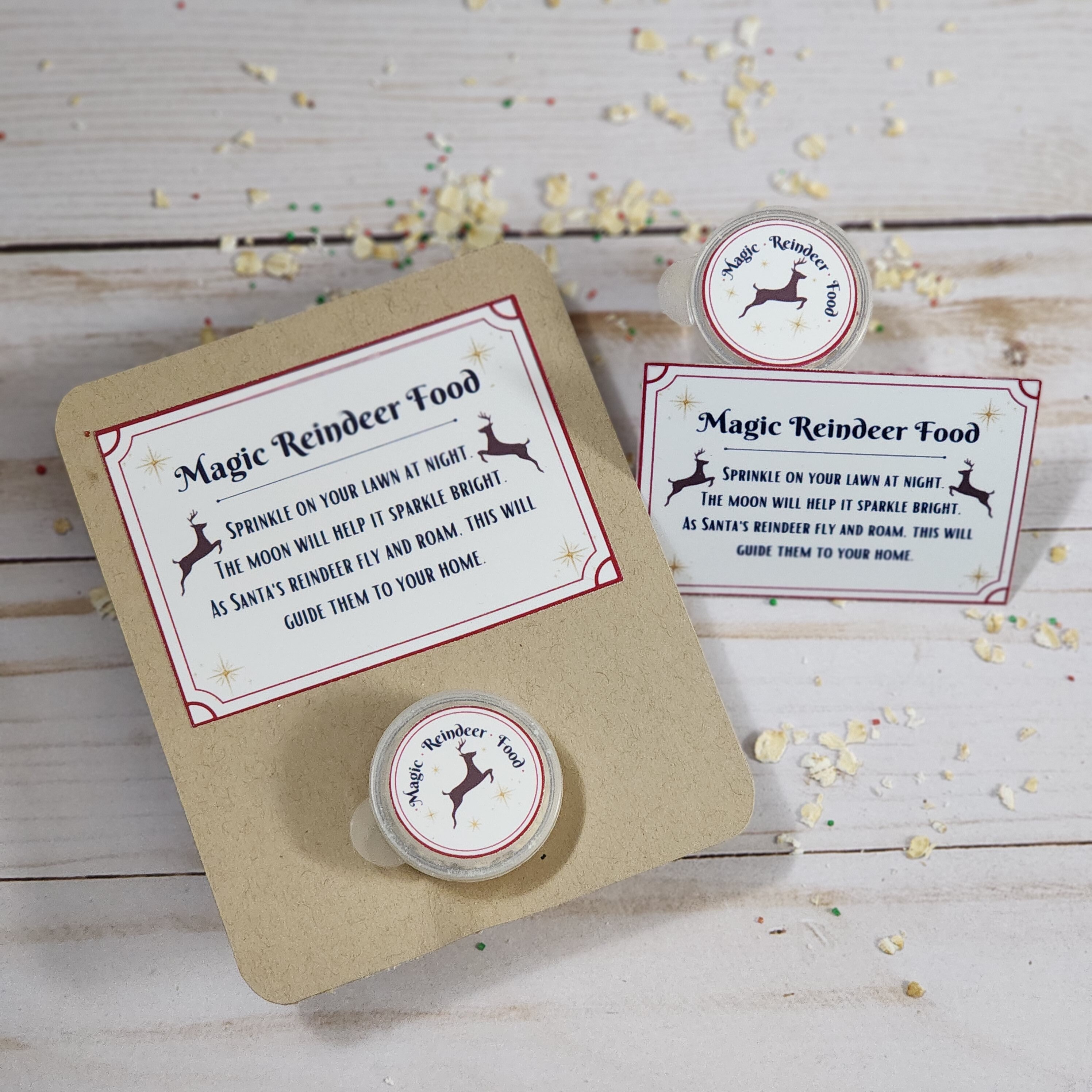 Magic Reindeer Food Tag Printable, Digital Download, Class Party Favor ...