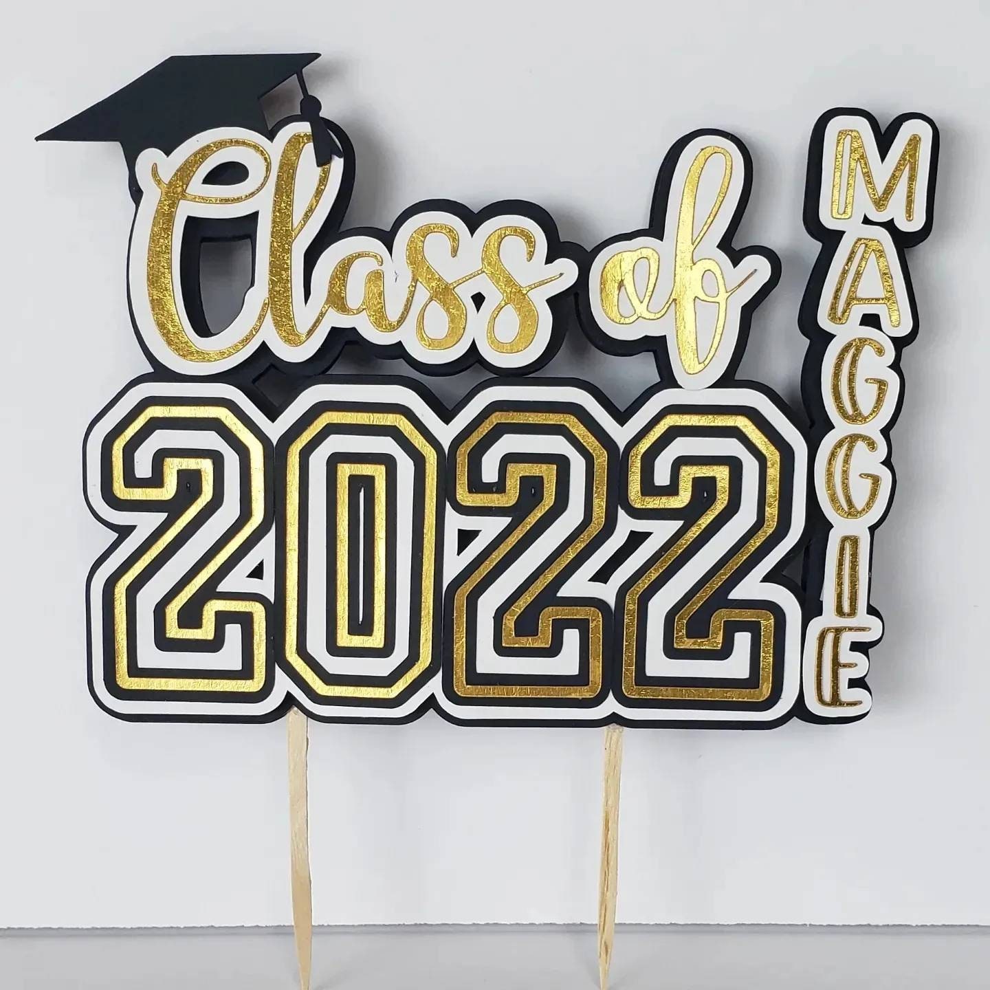 Graduation Cake Topper 2023 Personalized Graduation Decor - Etsy