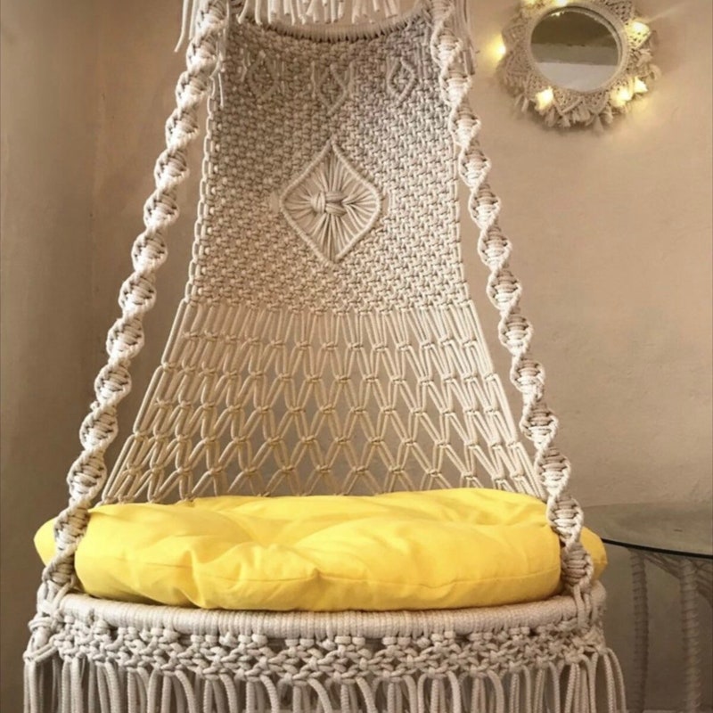Macrame Swing - Etsy