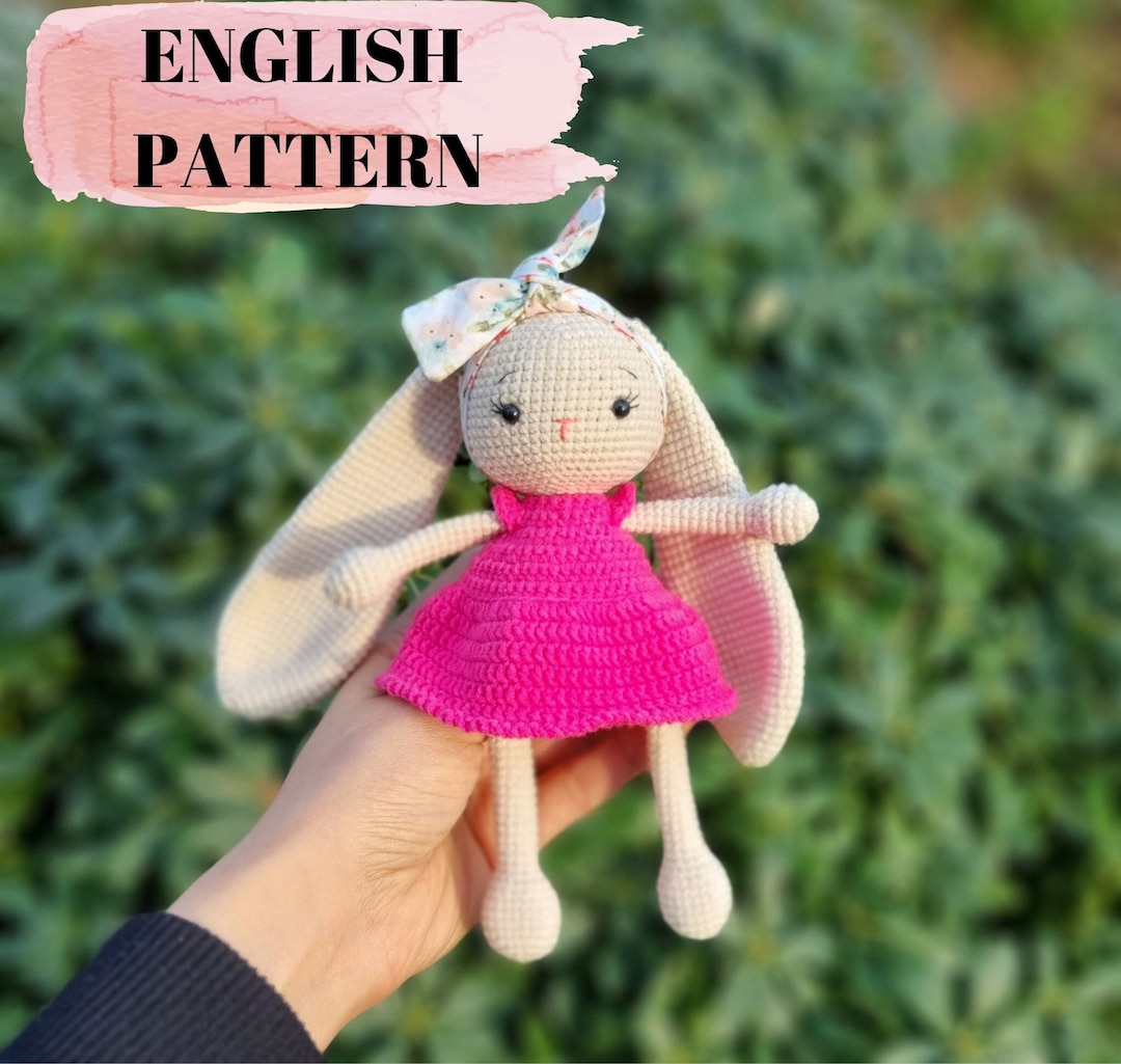 Amigurumi Crochet, English Pattern, Flopsi the Rabbit (pattern Only) - Etsy
