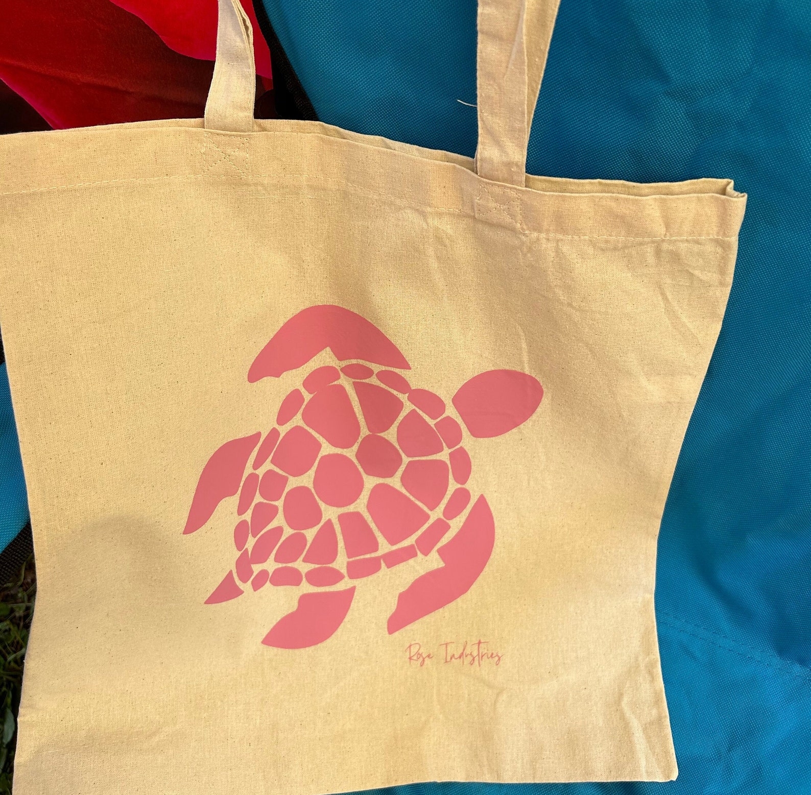 Turtle Tote Bag, Summer Tote Bag, Sea Turtle Tote Bag, Canvas Tote Bag ...