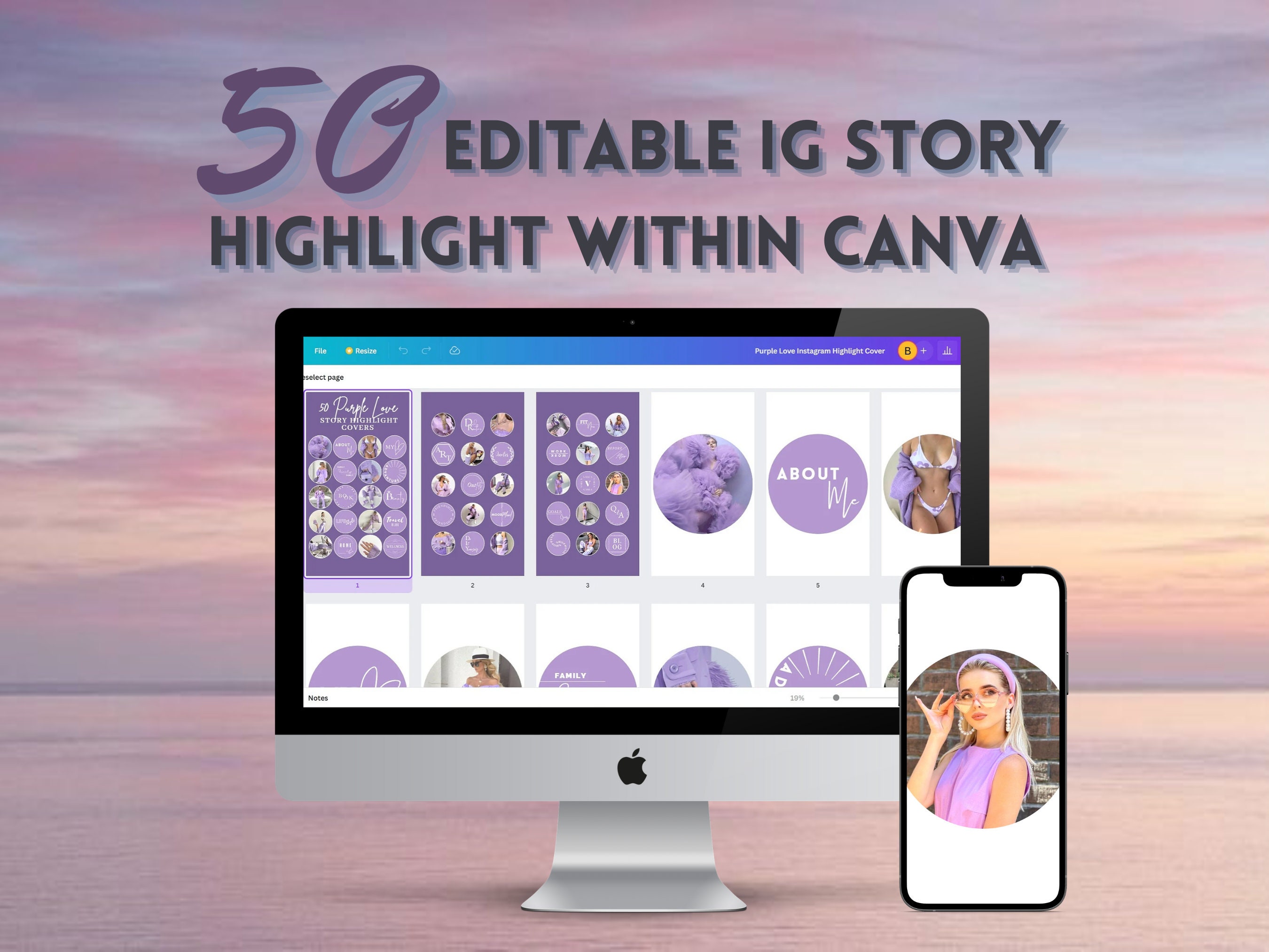 50 Purple Love Instagram Story Highlight Covers | Instagram Icons ...