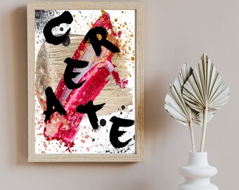 Encouragement Wall Art - Printable Wall Art - Beautiful Believe ...
