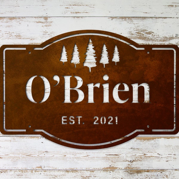 Rusted Metal Sign - Etsy