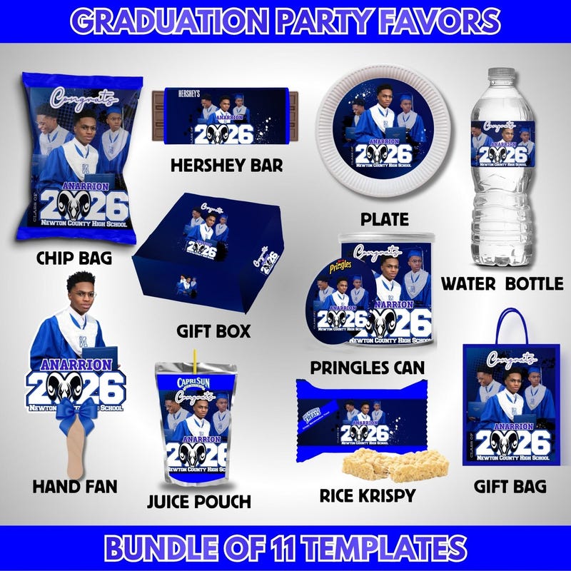 Candy Pouches Template - Etsy