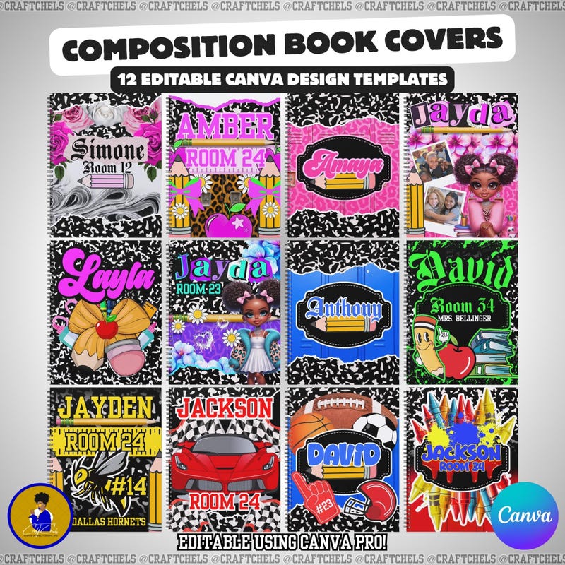 Composition Notebook Cover - Etsy