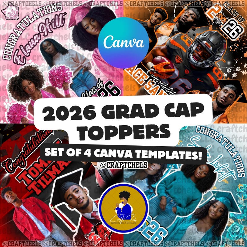 Grad Cap Designs Png - Etsy