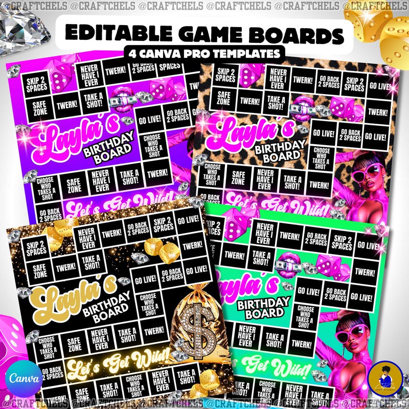 Girls Night in Dice Game - Etsy