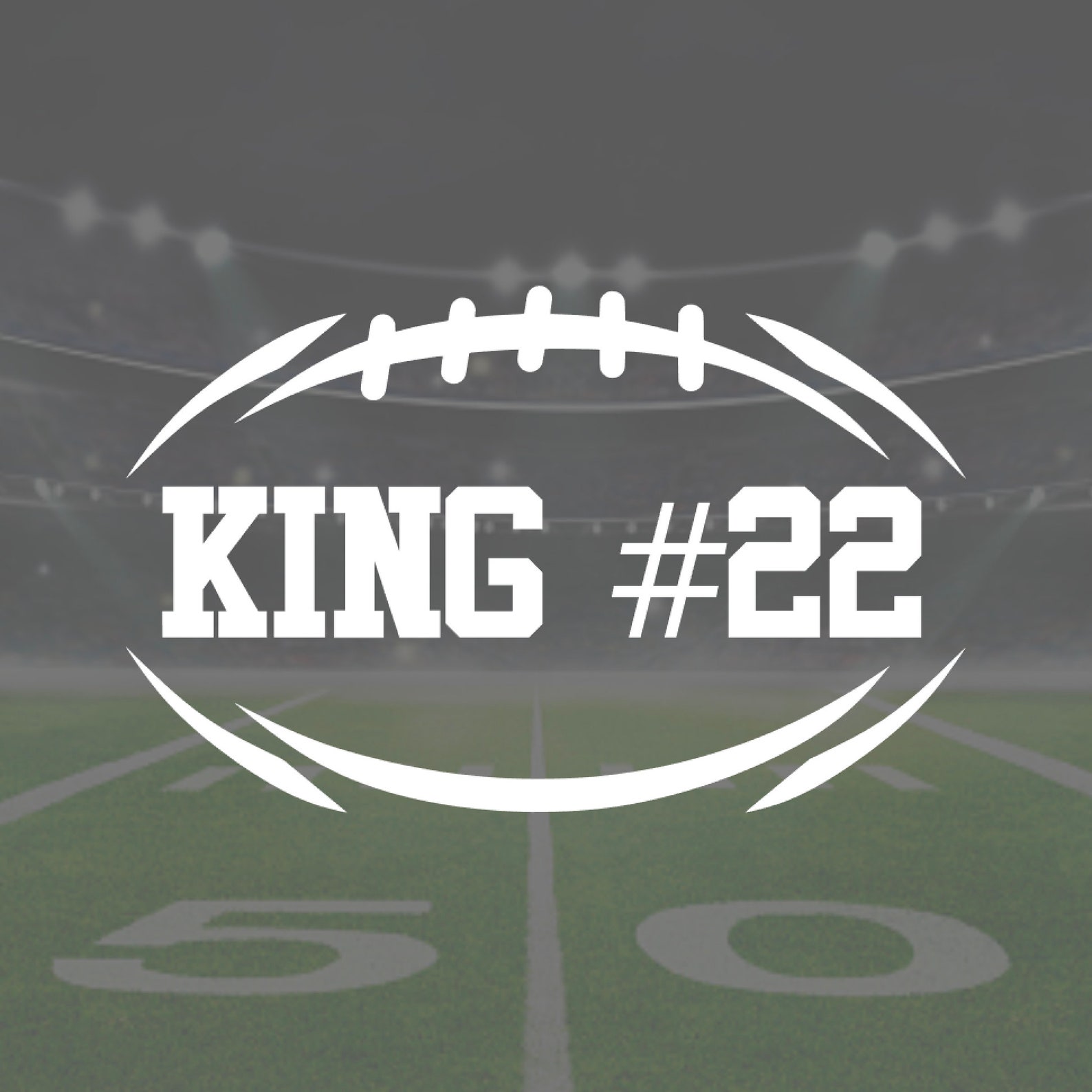 CUSTOM FOOTBALL DECAL, Personalized Football Decal, Football Team, Foot ...