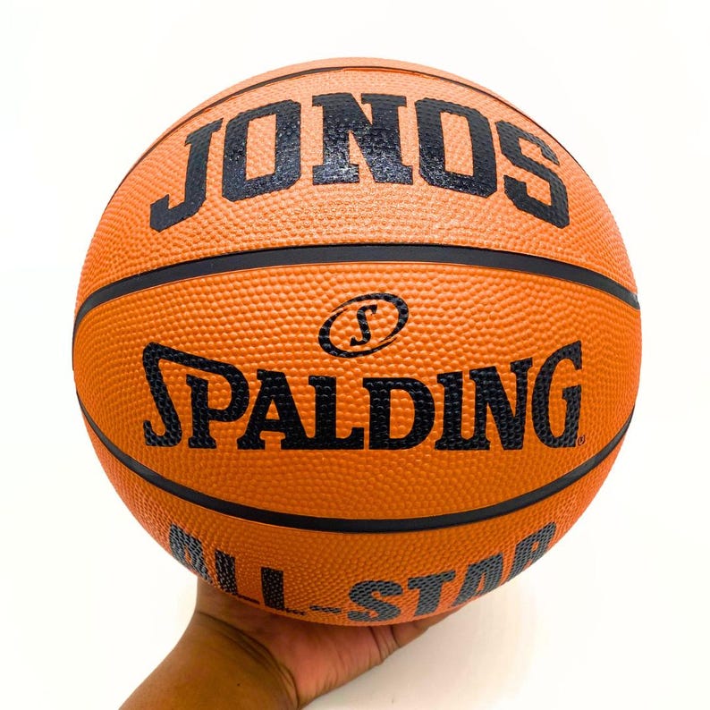 Personalized Spalding All Star Basketball Size 29.5" | Customized ...