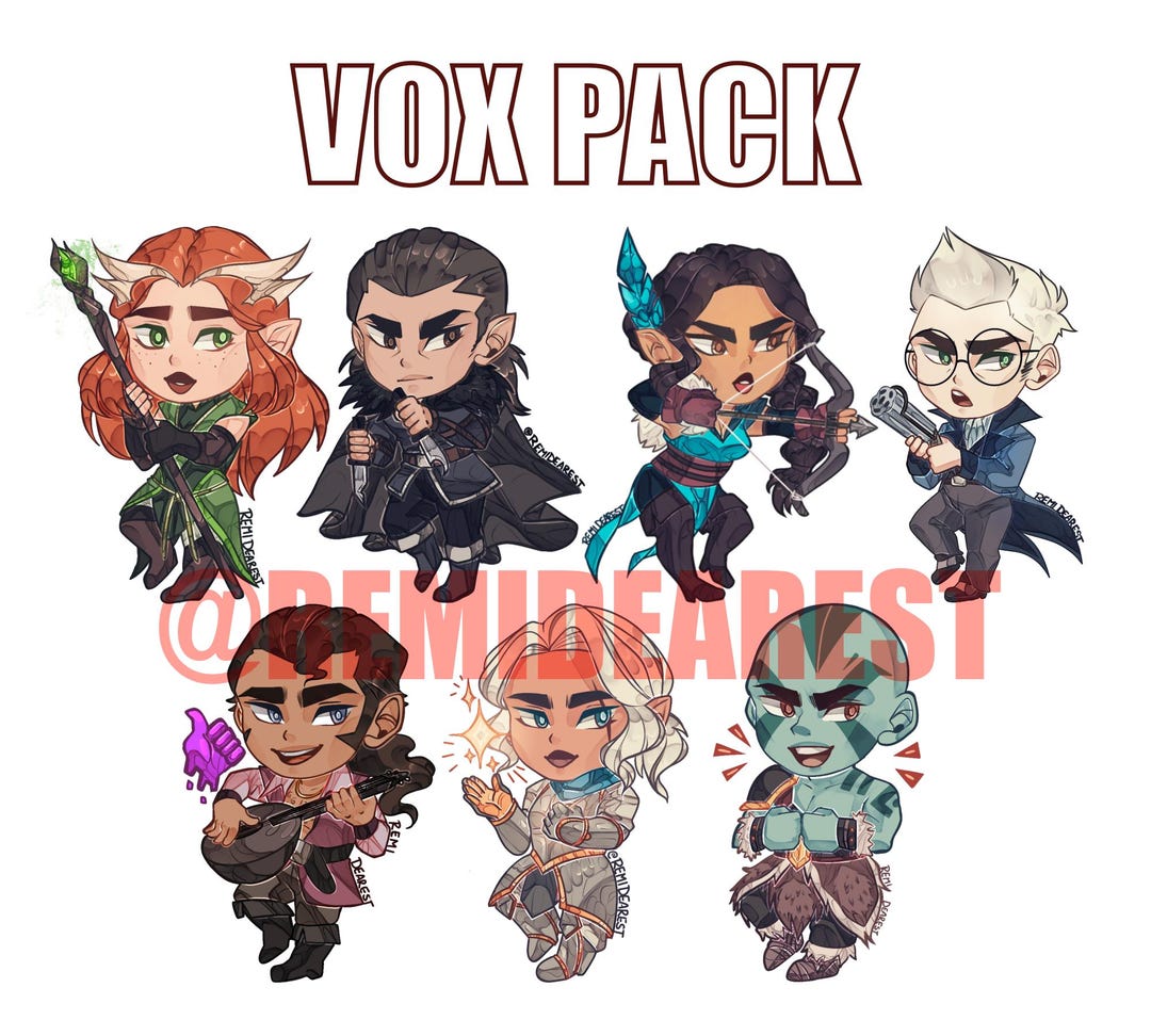 Vox Pack - Etsy