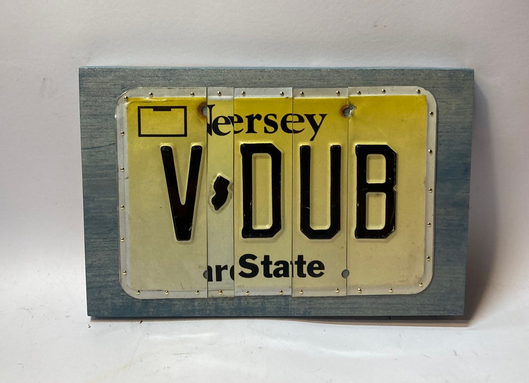 Funny and Unique V-dub Volkswagen License Handmade Plate Sign - Etsy
