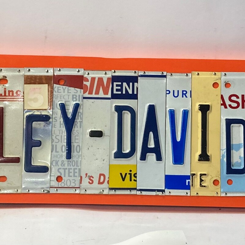 Upcycled License Plates - Etsy