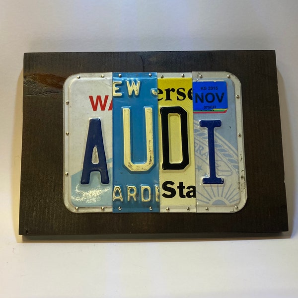 Audi License Plates - Etsy