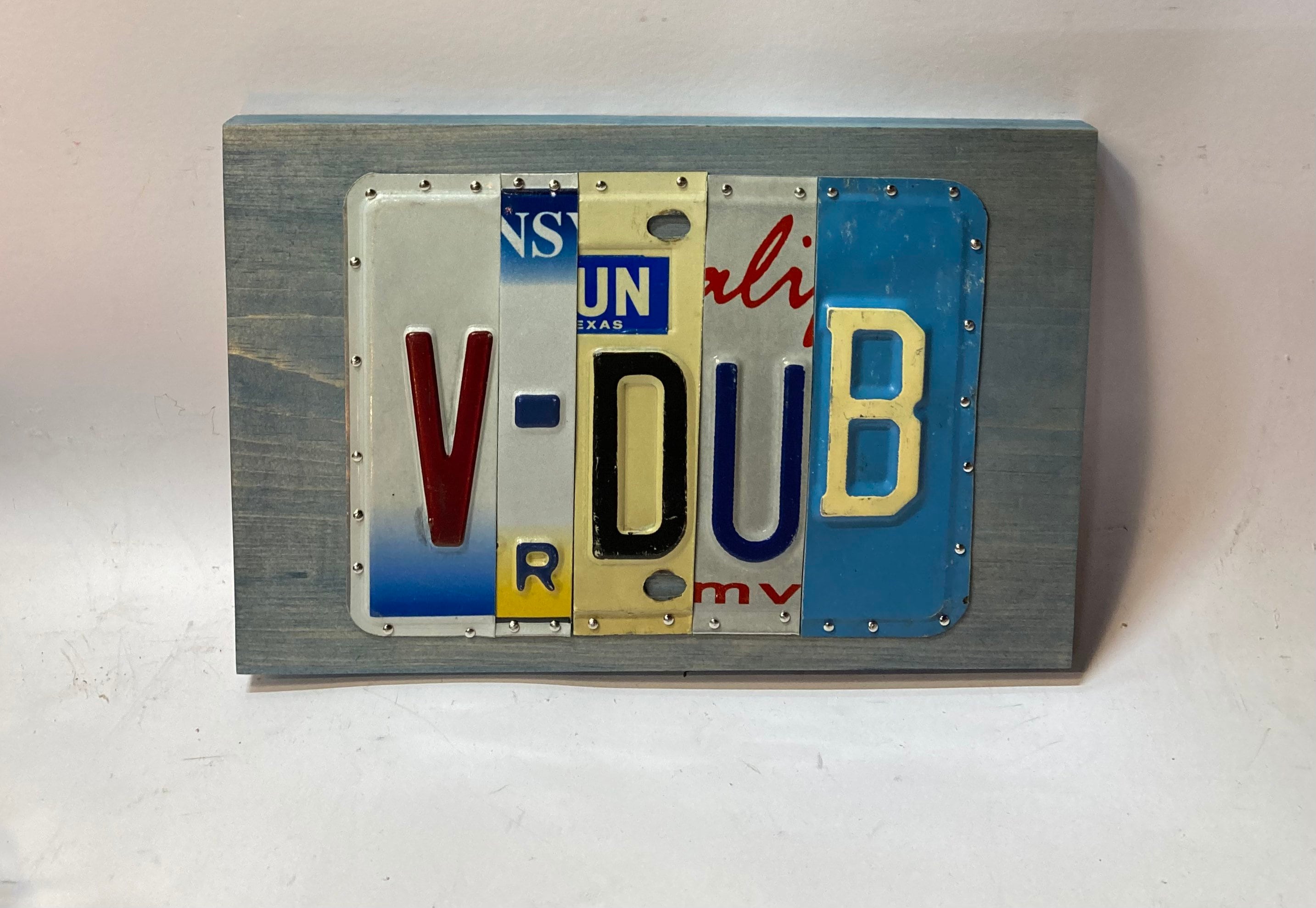 Funny and Unique V-dub Volkswagen License Handmade Plate Sign - Etsy