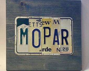 Mopar License Plate - Etsy