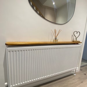 Handmade Radiator Shelf, Made From Solid Wood, Rustic Style ...