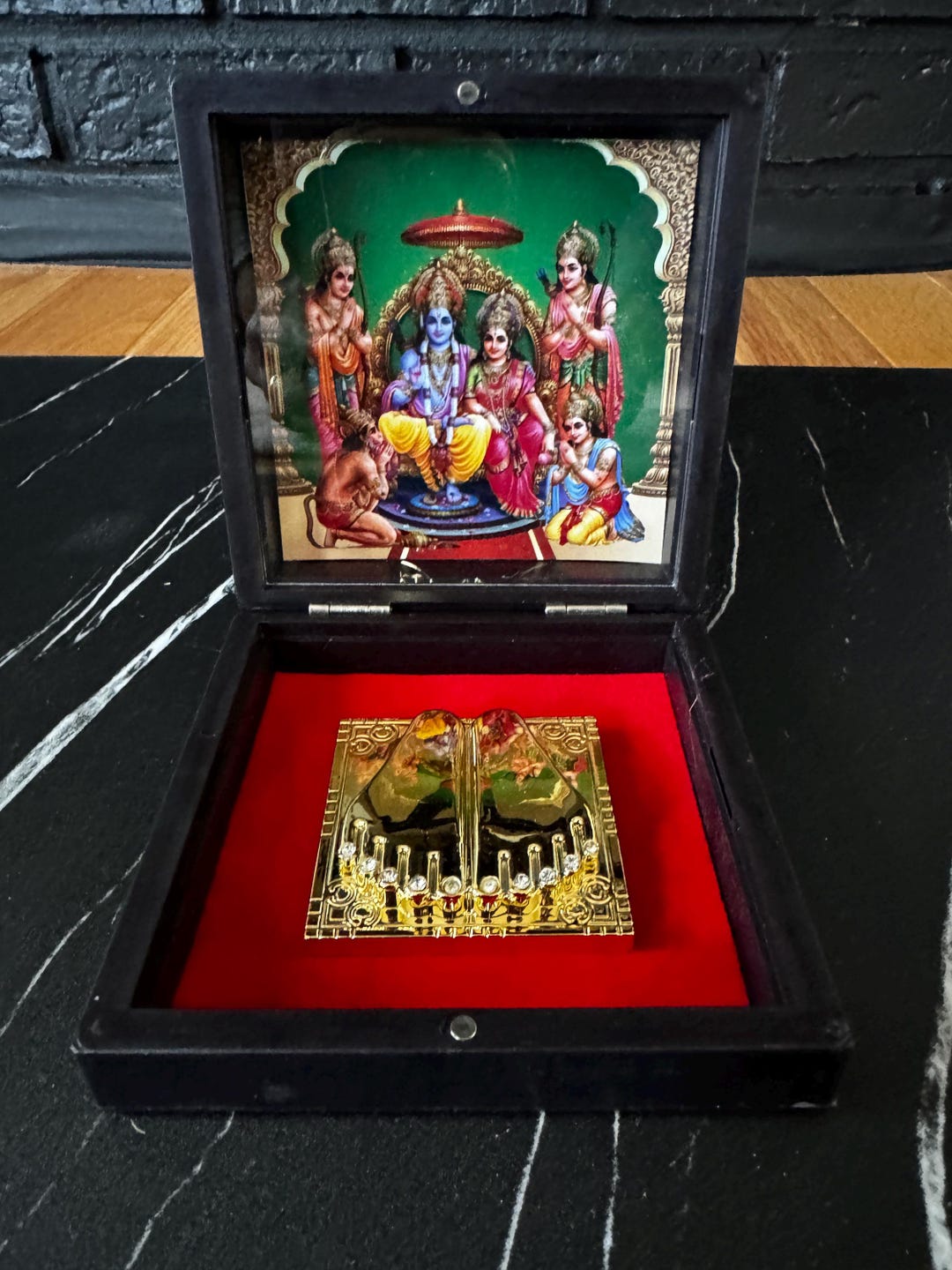 Shri Ram Prayer Box / Paduka / Padam Boxes - Etsy