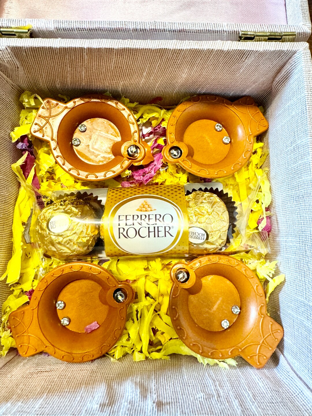Diwali Gift Box With Water Diyas - Etsy