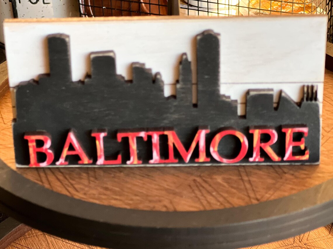 Maryland Tier Tray SVG Digital File - Etsy