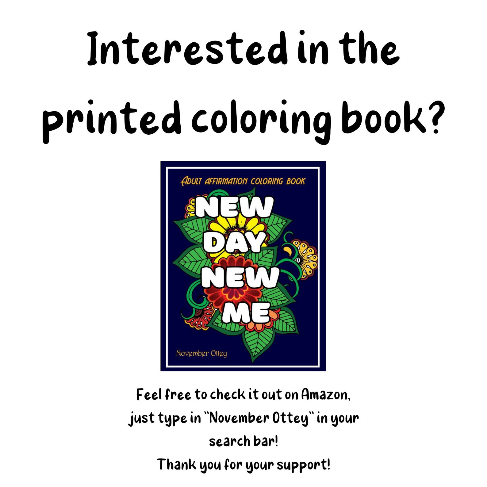 Positive Affirmation Motivational Coloring Page|this Year is My Year ...