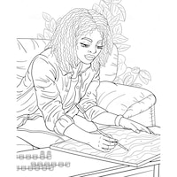 Positive Affirmation Motivational Coloring Pagethis Year is My ...