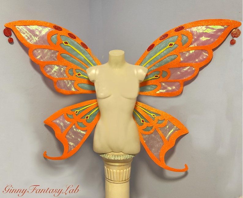 Winx Dress Wings (winx Club) Customizable - Cosplay, Costume, Fairy ...