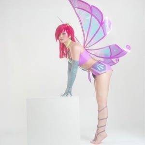 Winx Tecna Enchantix Folding Wings (winx Club) - Cosplay, Costume, Fairy Wings - Etsy