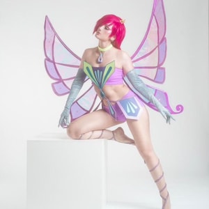 Winx Tecna Enchantix Folding Wings (winx Club) - Cosplay, Costume, Fairy Wings - Etsy