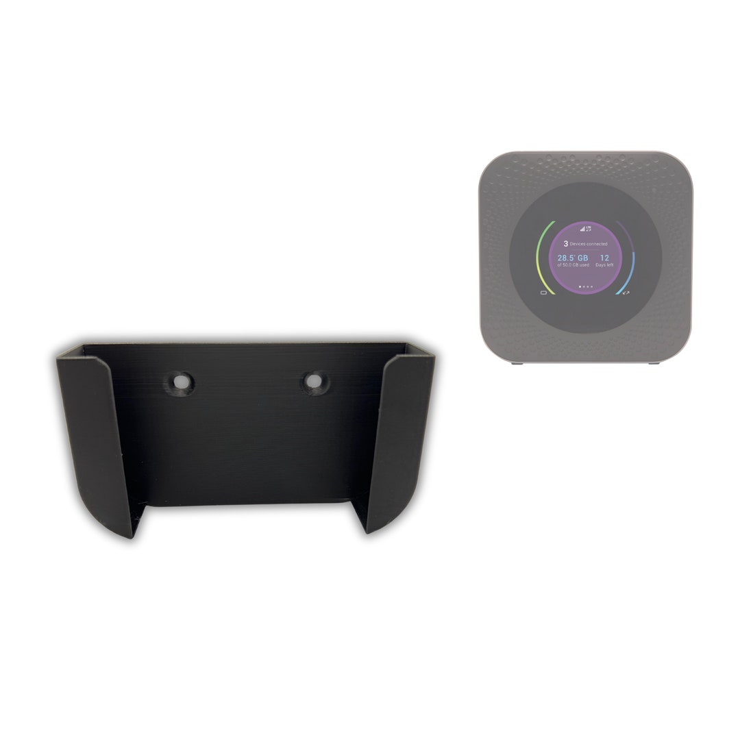 Wall Mount Router Holder for Netgear Nighthawk M1 M2 M5 Glue or Screw ...