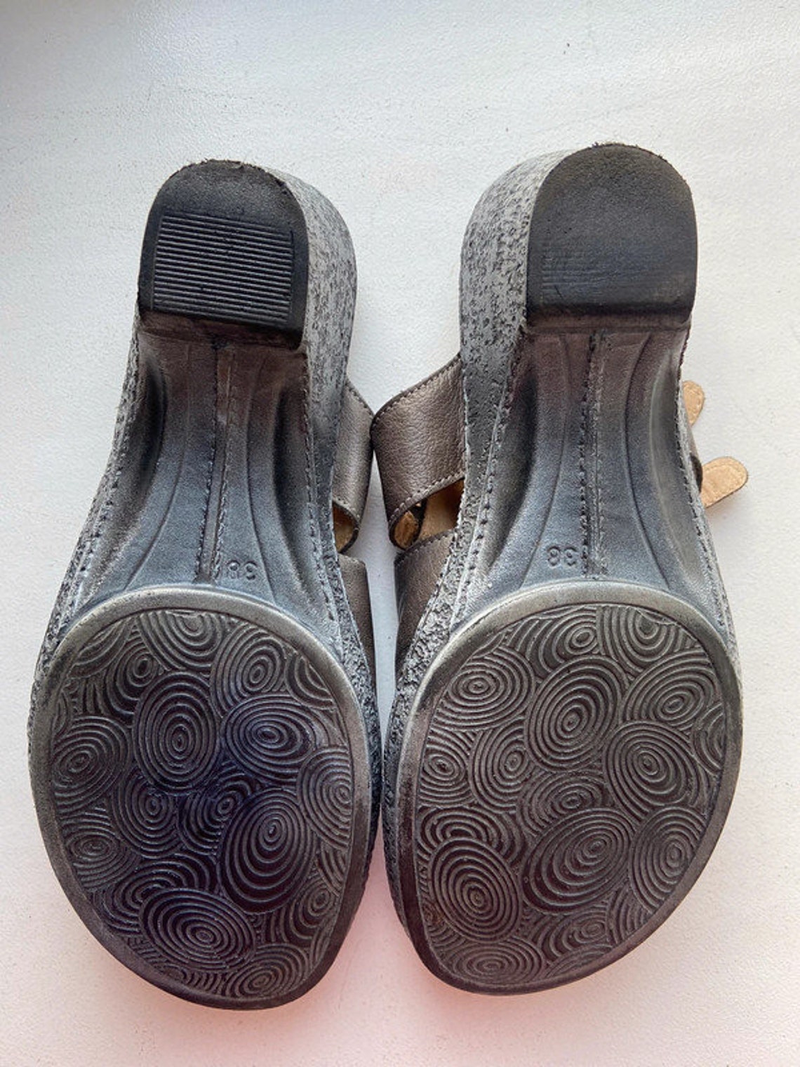 Lata 90. Y2k Vintage Transport Muły Klamry Detale Gorpcore Buty Na ...