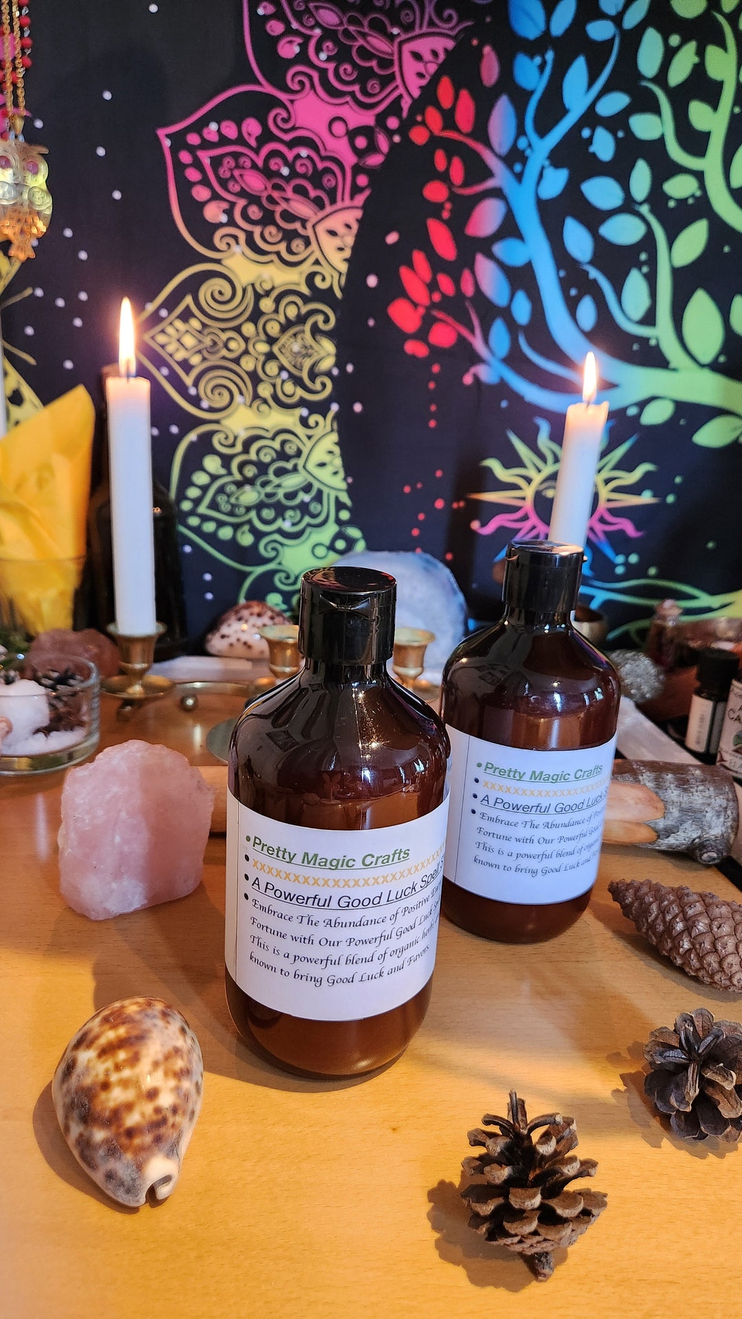 500ML Good Luck Ritual Bath Gel, Great Luck Spell, Abundance ...