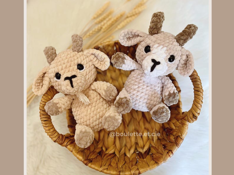 Oat the Goat (squishy Farm Buds) - PDF Crochet Pattern - Easy Amigurumi ...