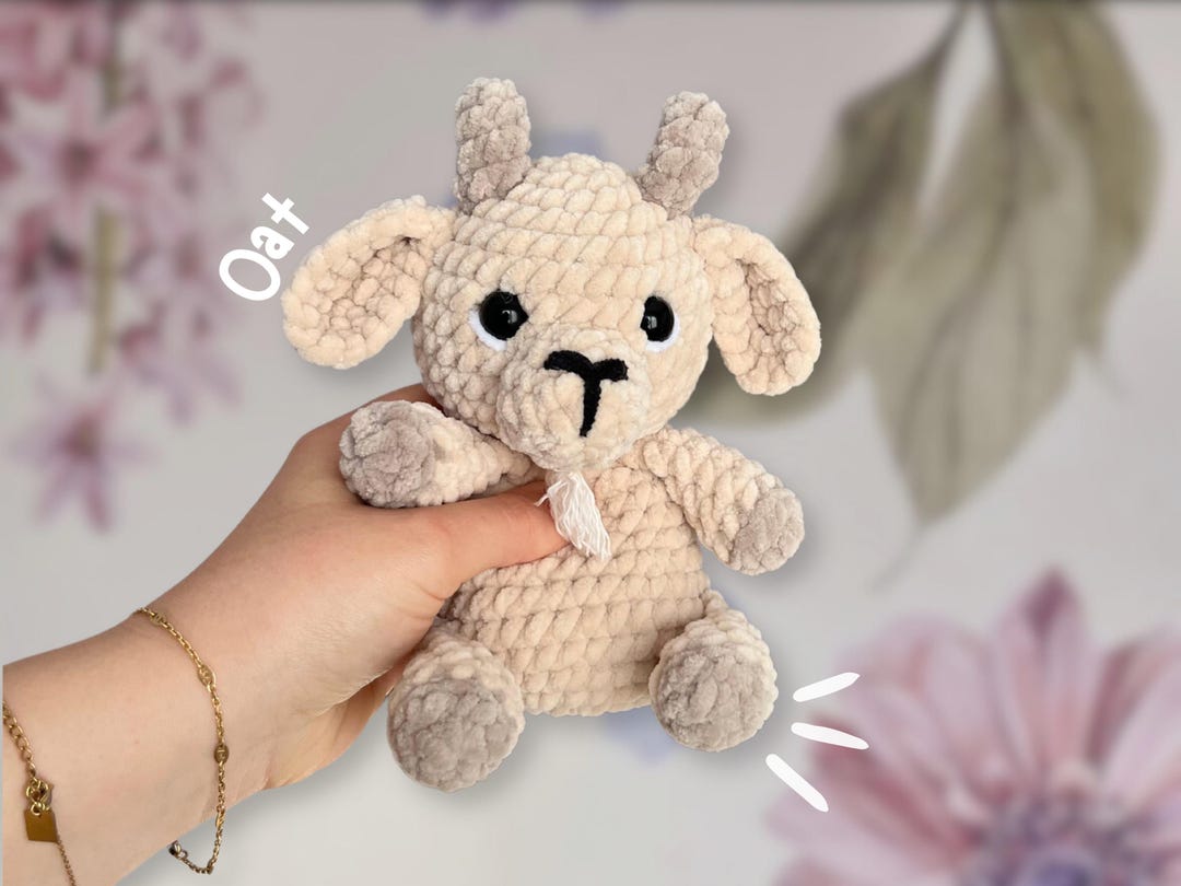 Oat the Goat (squishy Farm Buds) - PDF Crochet Pattern - Easy Amigurumi ...