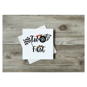 Two Fast 2nd Birthday PNG SVG, Digital Download, Printable, Sublimation ...