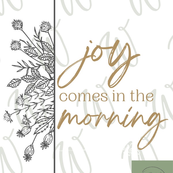 Joy Comes - Etsy
