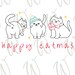 Happy Catmas Christmas Cat PNG SVG, Digital Download, Printable - Etsy