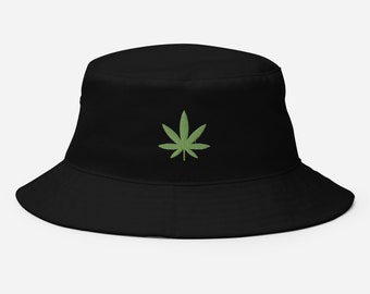 Marijuana Bucket Hat - Etsy