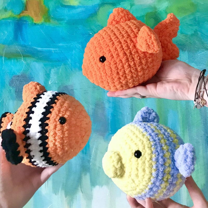 Crochet Fish - Etsy