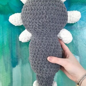 Crocheted Sushi Axolotl Stuffed Axolotl Handmade Animal Amigurumi ...
