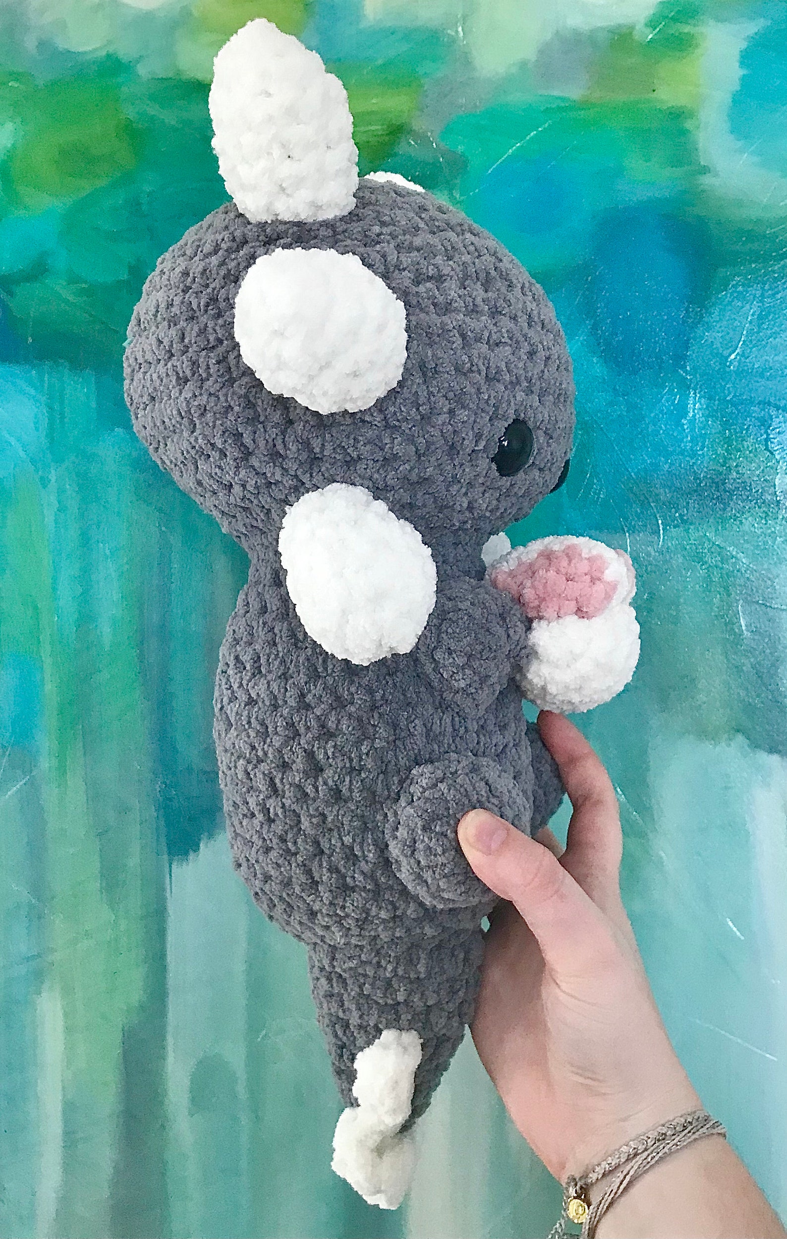 Crocheted Sushi Axolotl Stuffed Axolotl Handmade Animal Amigurumi ...