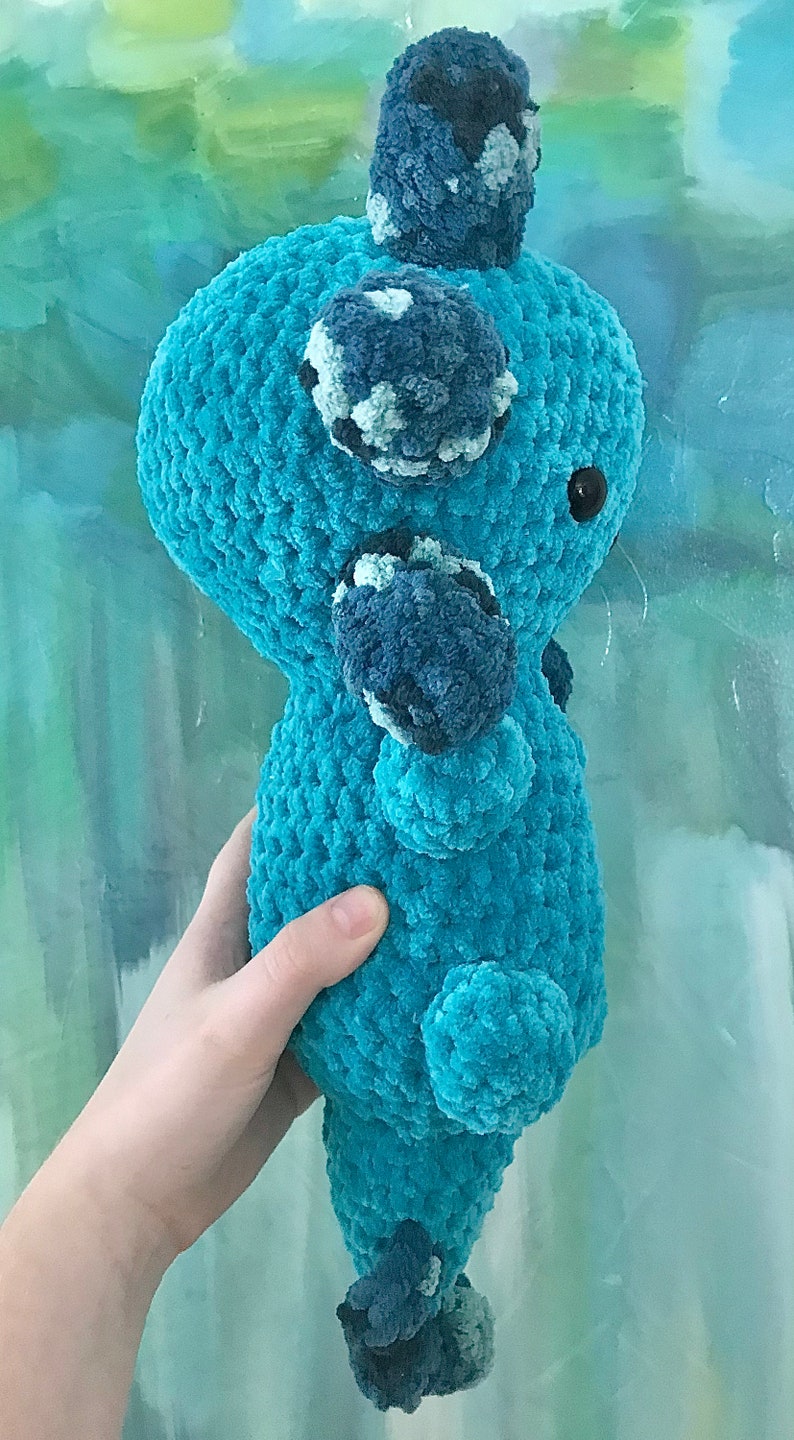 Crocheted Midnight Axolotl Stuffed Axolotl Handmade Animal Amigurumi ...