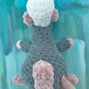 Crocheted Chef Rat Stuffed Rat in a Chef Hat Handmade Animal Amigurumi ...