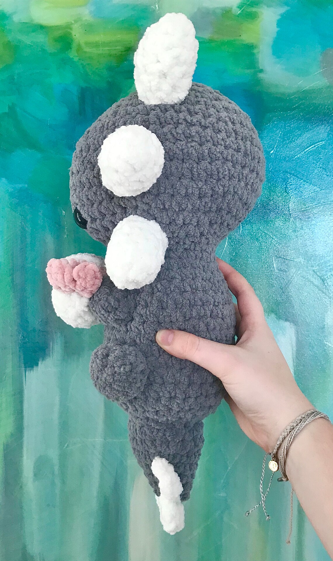 Crocheted Sushi Axolotl Stuffed Axolotl Handmade Animal Amigurumi ...