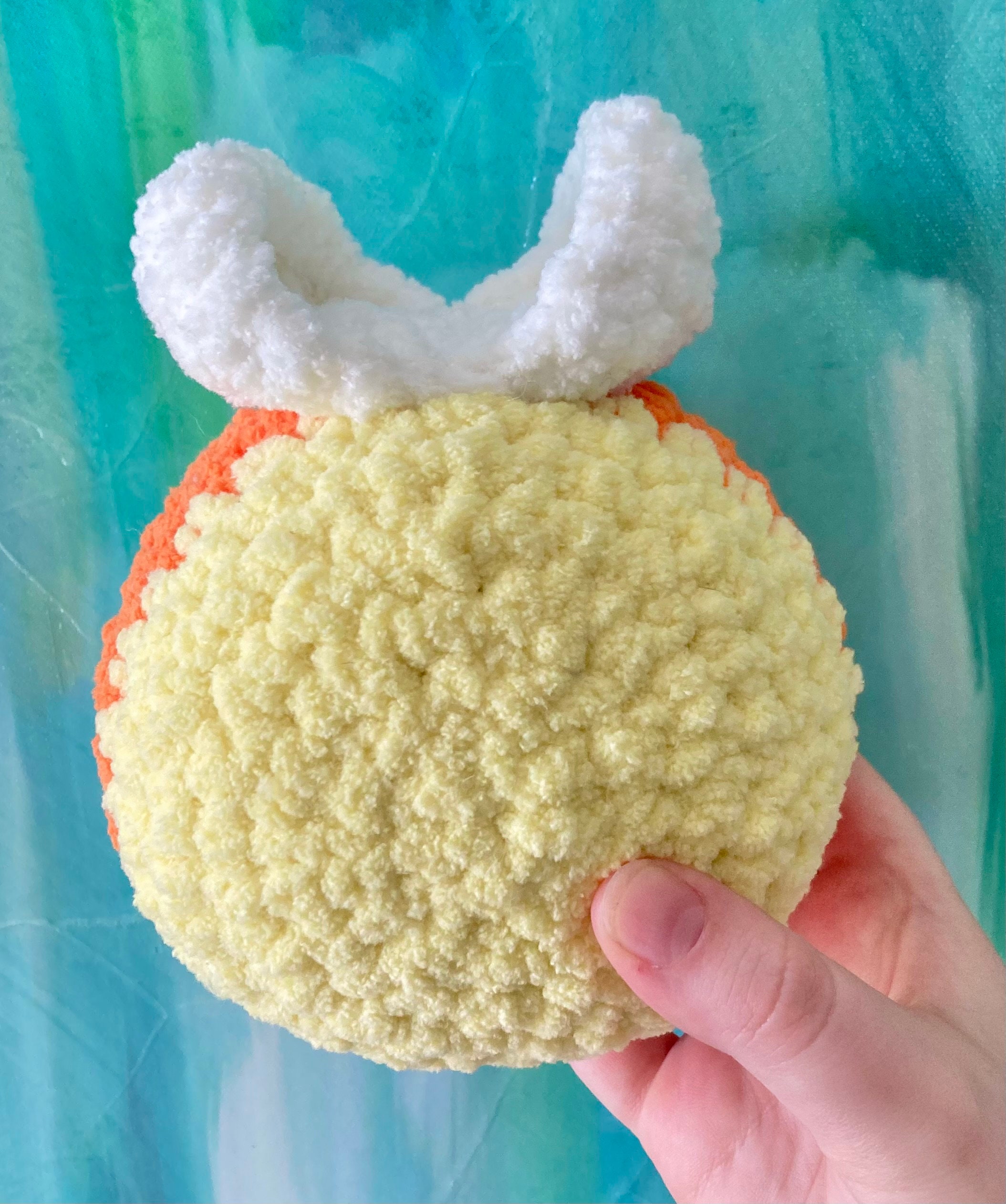 Crocheted Halloween Bee Haunted Candy Corn Bee Handmade Animal ...