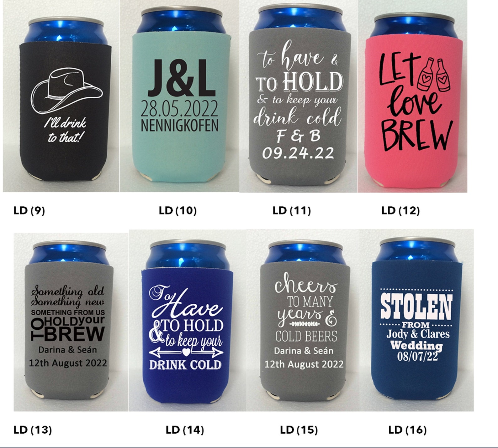 Custom Can Cooler Beer Hugger Beer Bottle Cooler Printed Beer - Etsy