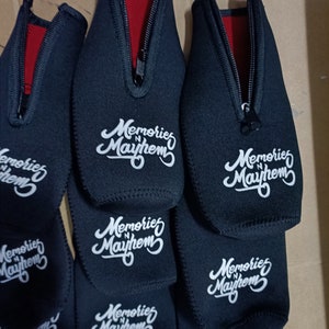 Custom Can Cooler Beer Hugger Beer Bottle Cooler Printed Beer Bottle ...