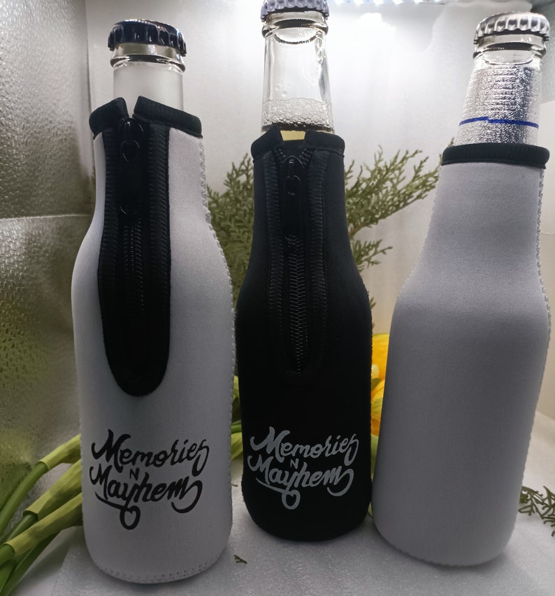 Custom Can Cooler Beer Hugger Beer Bottle Cooler Printed Beer - Etsy