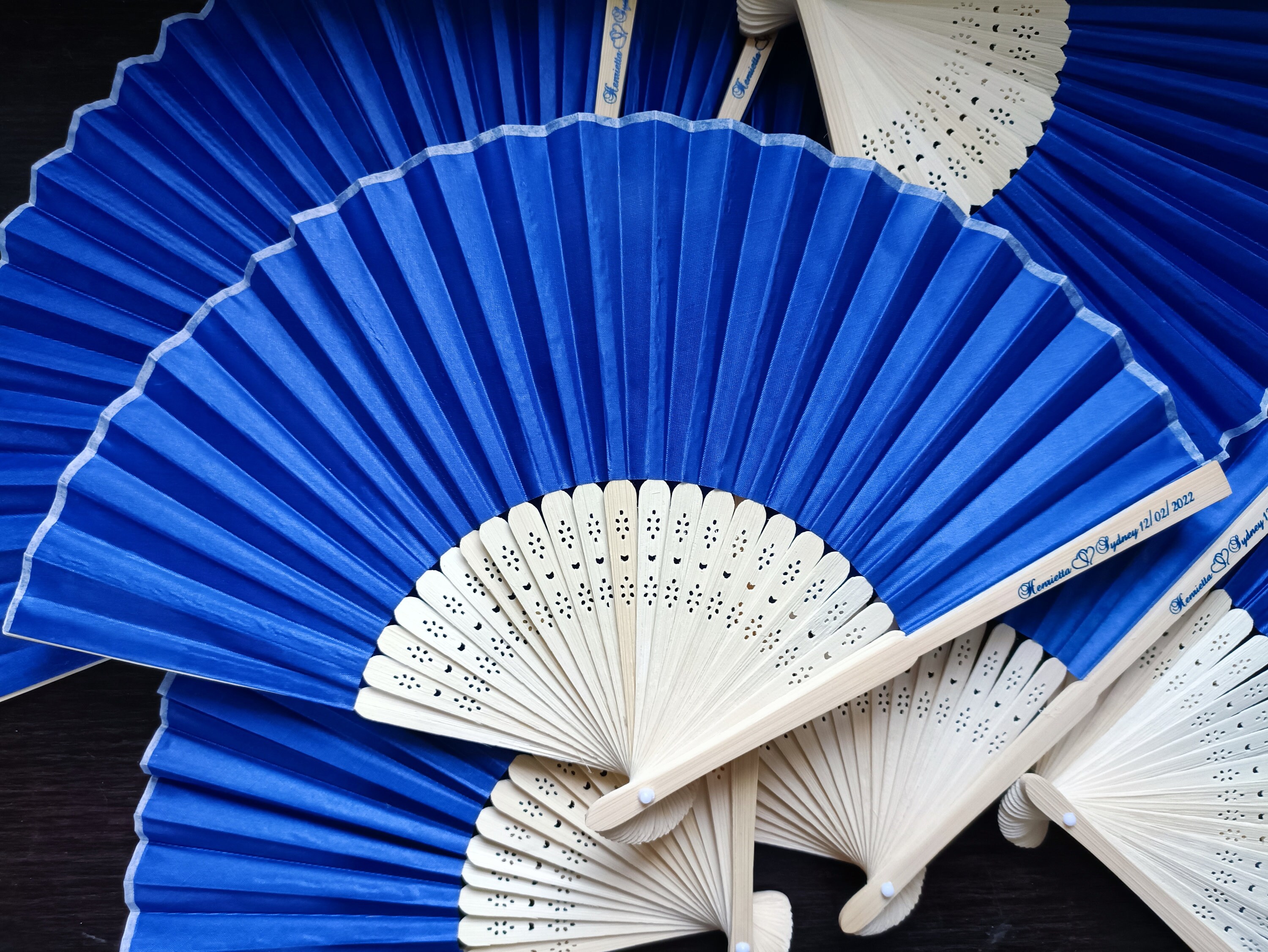 Custom Paper Fan on Handle for Baby Shower Promotional | Etsy