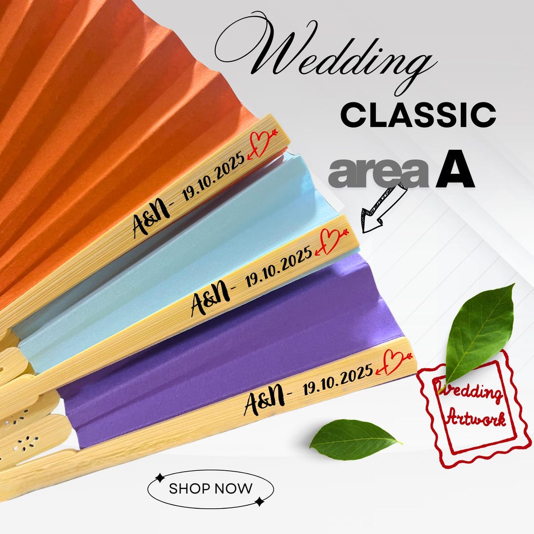 Personalized Wedding Paper Fans : Groomsman Gifts Favours for Guests - Etsy